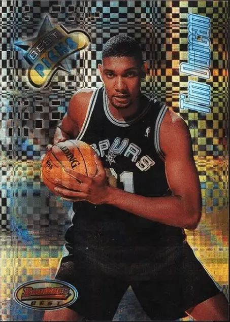 Most Valuable Tim Duncan Rookie Cards