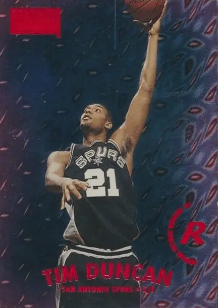 Most Valuable Tim Duncan Rookie Cards