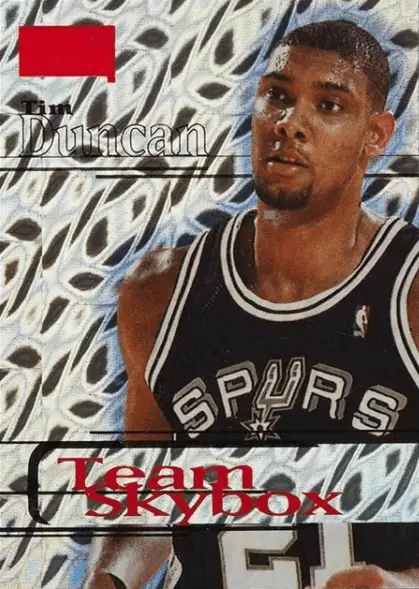 Most Valuable Tim Duncan Rookie Cards