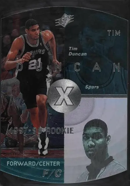 Most Valuable Tim Duncan Rookie Cards